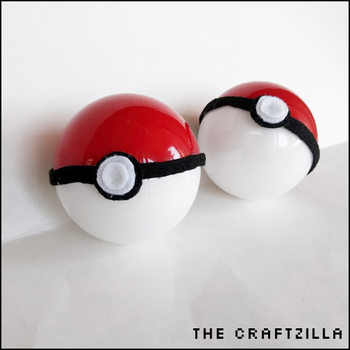 The Craftzilla: Make Your Own Plastic Pokeball