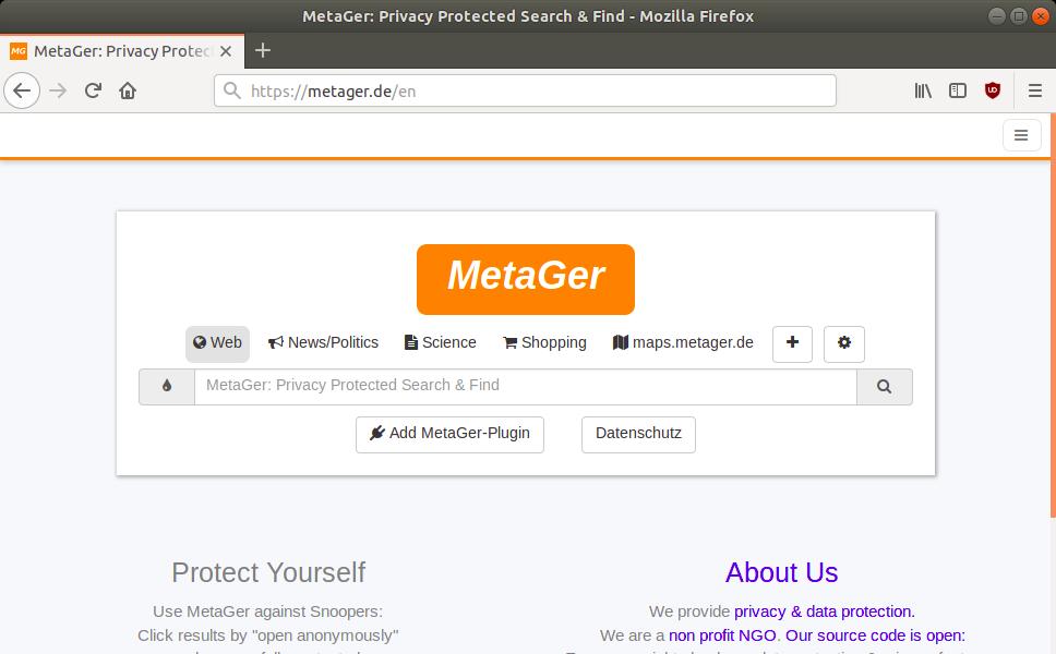 Google Alternative: Using Privacy Protecting Search Engines on Ubuntu