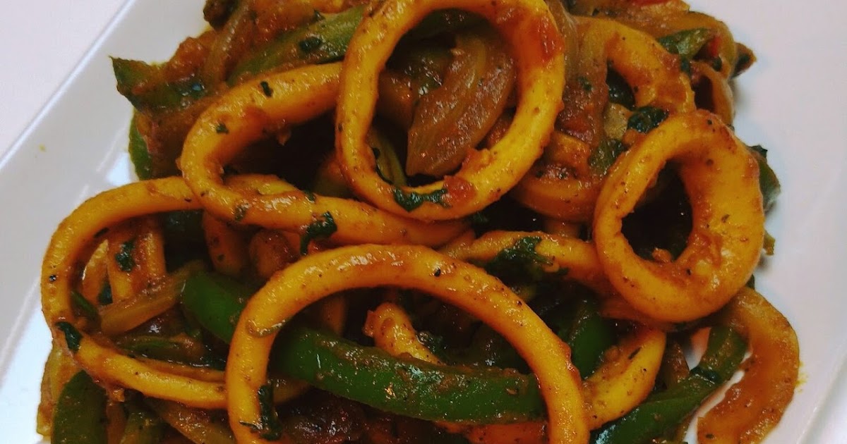 Goan Style Squids (Calamari) Chilly