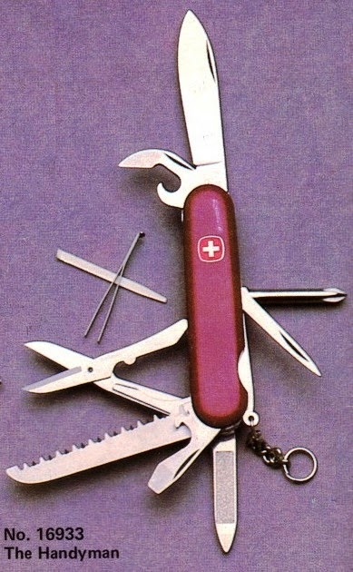 archerwin's Swiss Army Knives: COLLECTION: Wenger EvoGrip 18 Handyman ...