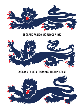 Football teams shirt and kits fan: England FA World Cup 1982 Badge