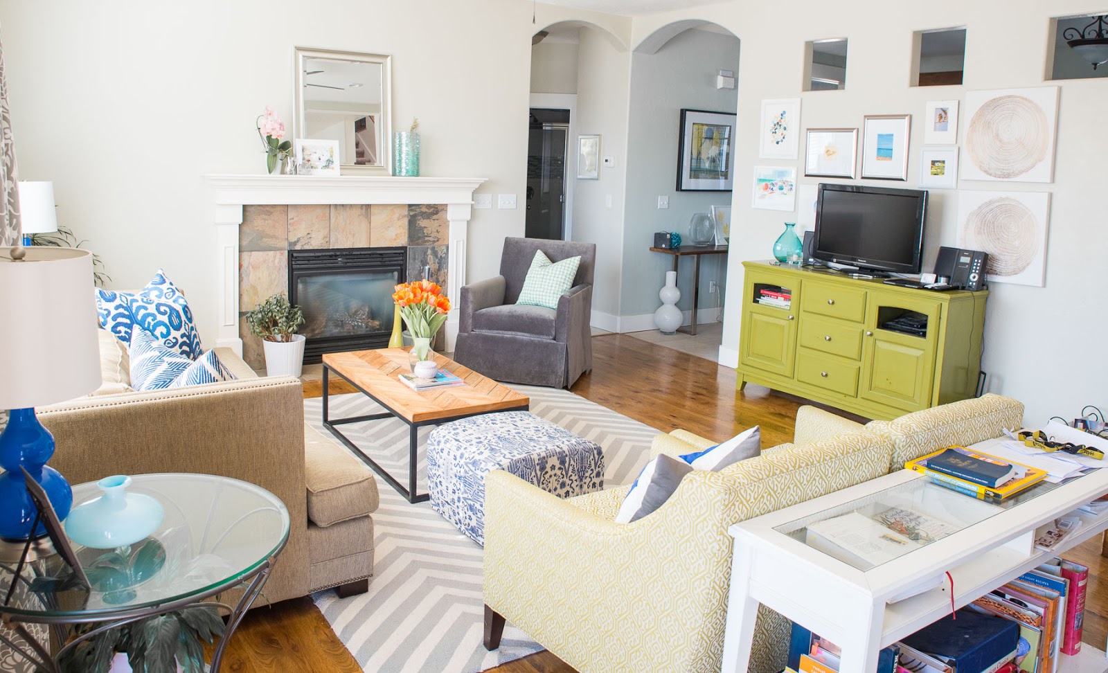 deep thoughts by cynthia: My Family Room