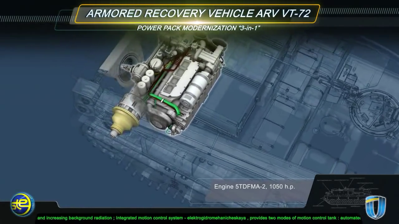 Glavcom: Ukrainian engines 5TDF family