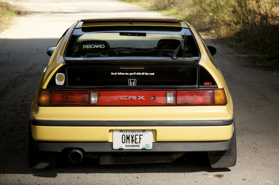 JUN DRUNK and DRAG: Honda CRX 2'nd Generation.