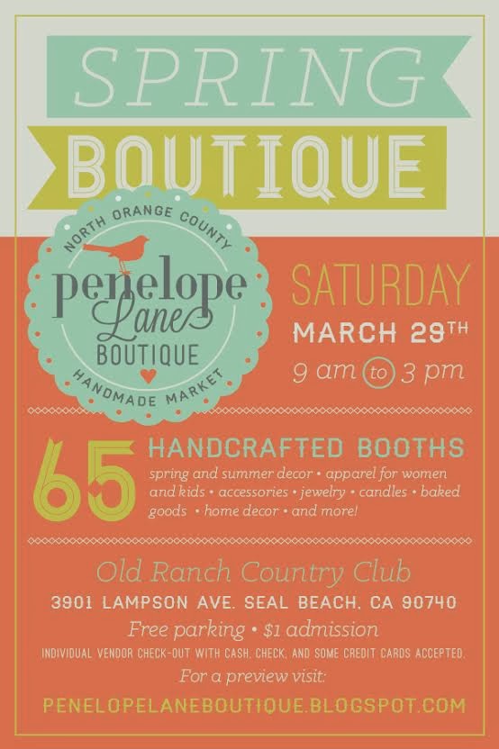 Penelope Lane Boutique: Spring Boutique Vendors