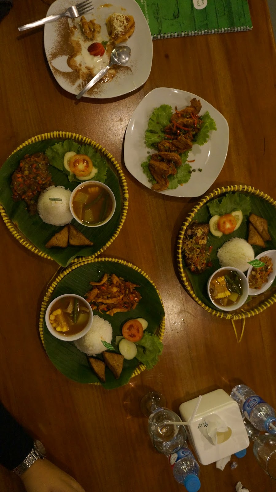 Tumpeng Mini Rasa Bali di Urban Garden
