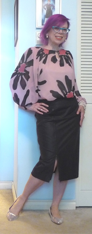 Ephemera: Backwards Floral and Homegrown Vintage