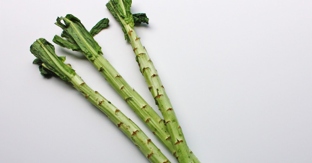 Things About Food: Taking "stalk" of lettuce