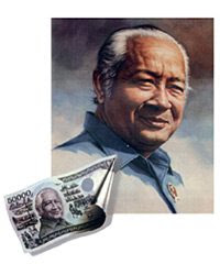 Susahnya “Melukis” Wajah Pak Harto