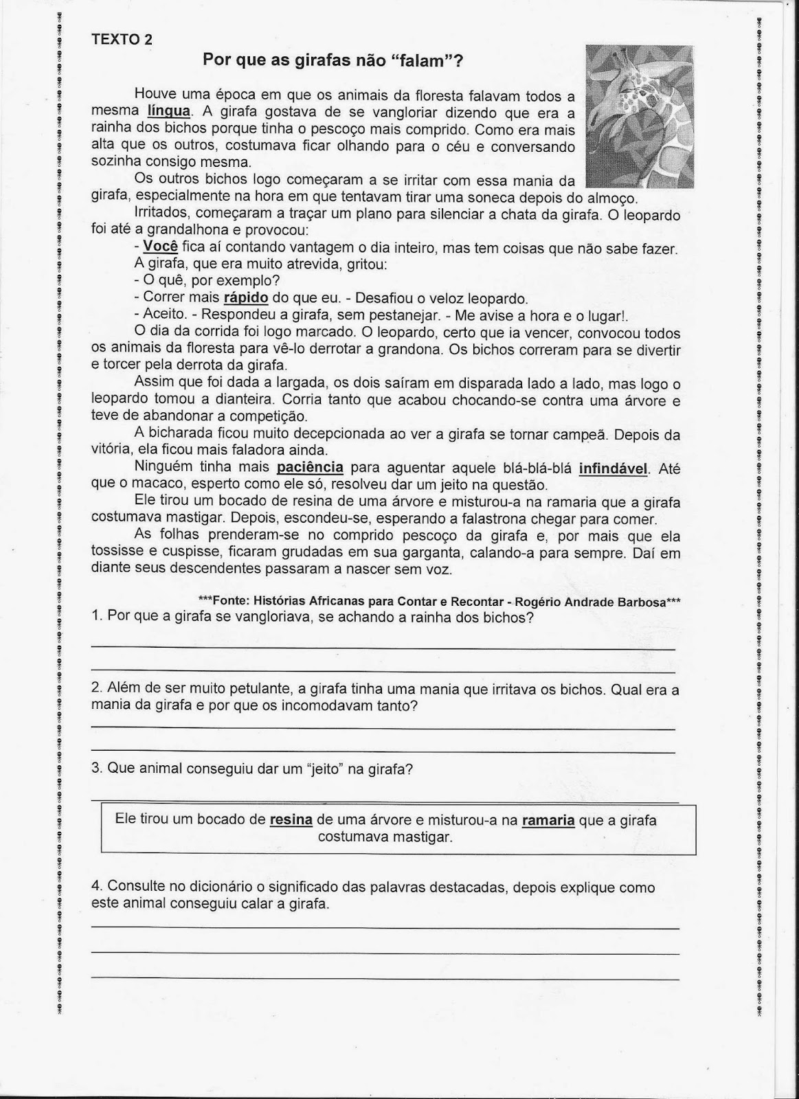 Caixinha Mágica de Ideias: ATIVIDADES PARA EJA - LÍNGUA PORTUGUESA