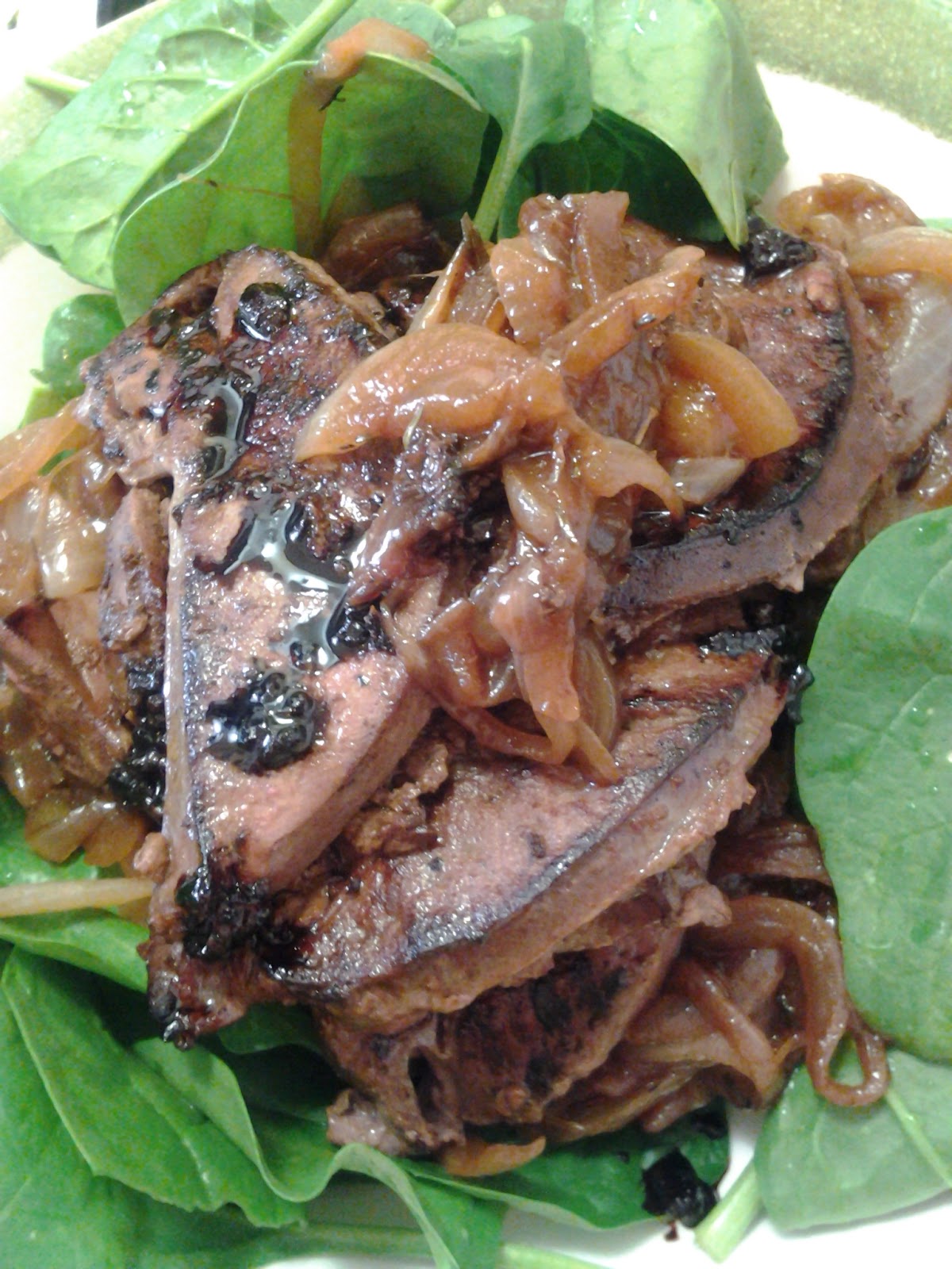 Adventures in Gluten Free, Healthy Real Food: Lamb Liver with Balsamic ...
