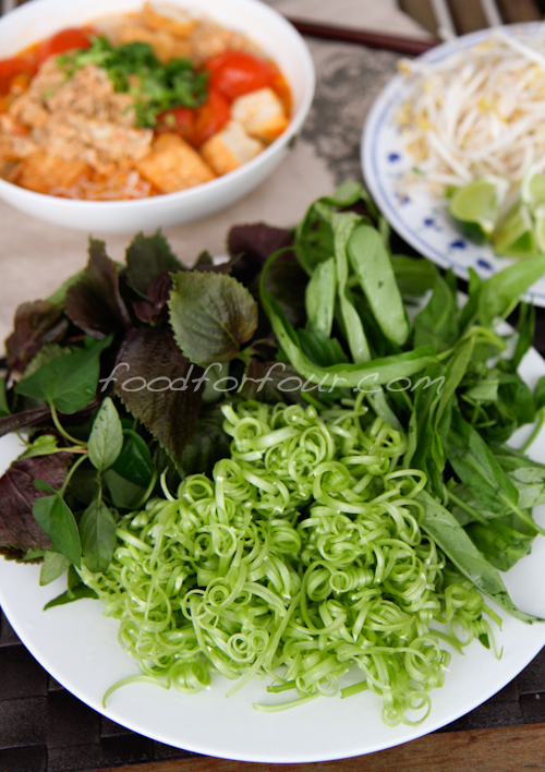 [Vietnamese Recipes] Bún Riêu Cua (Vietnamese Tomato and Crab Noodle ...