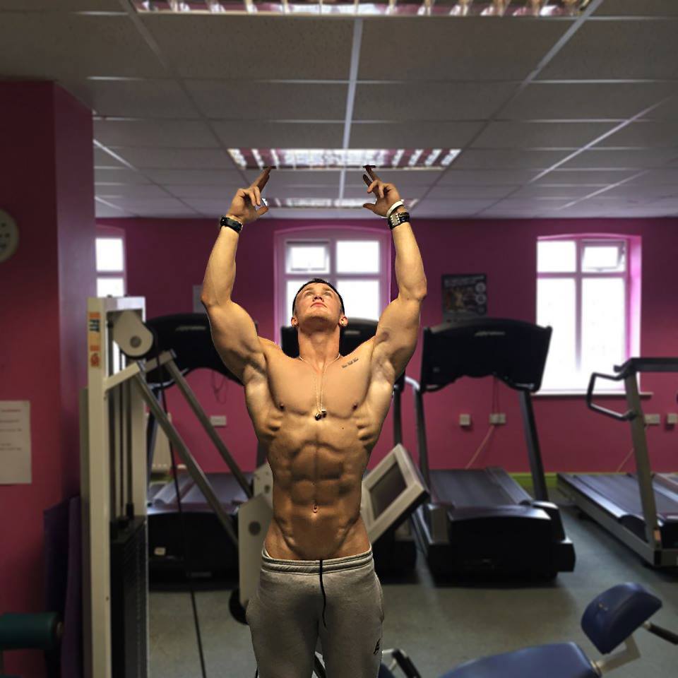 the beauty of male muscle: Zac