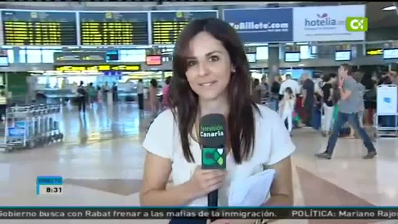 Bellas Presentadoras Canarias: MIRIAM... REPORTERA TV CANARIA