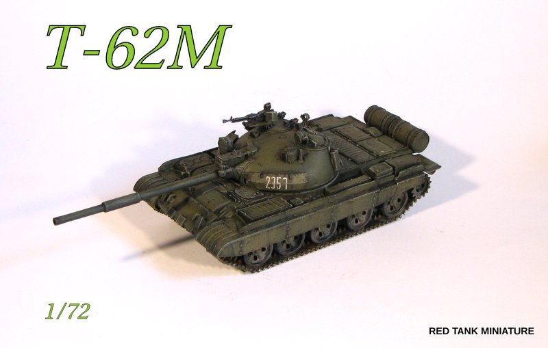 Gulumik Military Models: T-62M 1/72