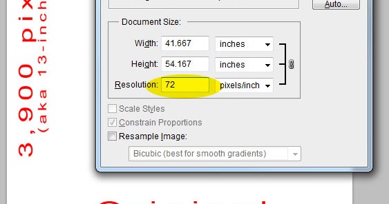 Mike Mitchell Online: Book Covers: Resizing Images (Pixels vs Inches)