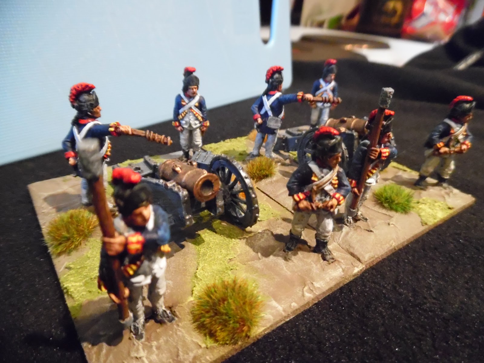 Yarkshire Gamer: 28mm AWI - British Artillery - From Box to Table