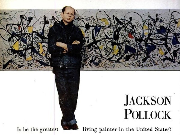 ROSELANCLA: La moda bebe del arte; Jackson Pollock.