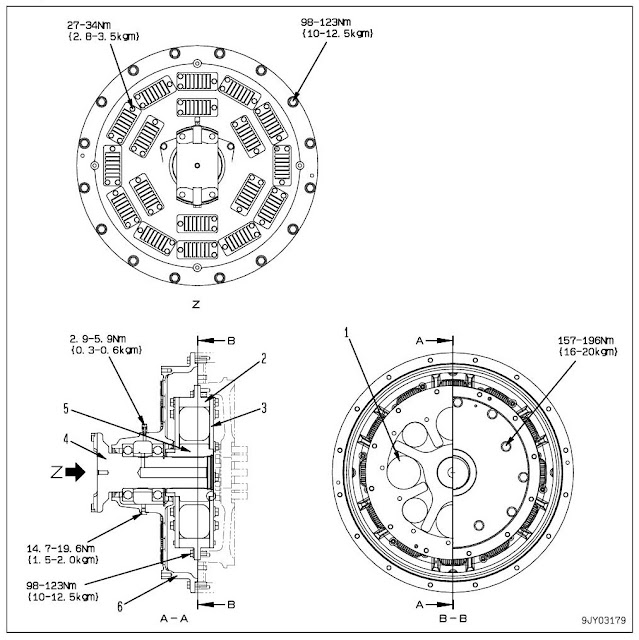 HD785-7 POWER TRAIN Part 1-1 | Komatsu Shop Manual