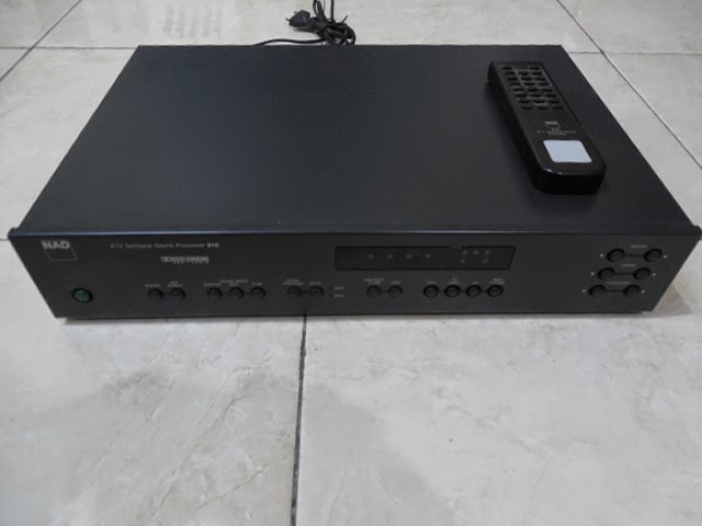 all about audio: Nad 910 Preamp Stereo And Surround Sound Processor
