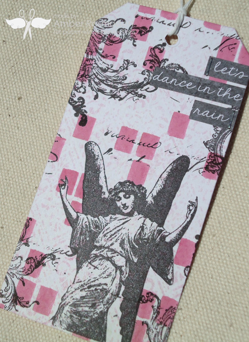 The Aviary: Stamped Angel Tags