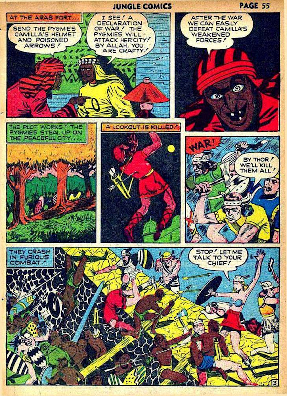 The Comic Book Catacombs: Camilla, Queen of the Lost Empire in "Assault ...