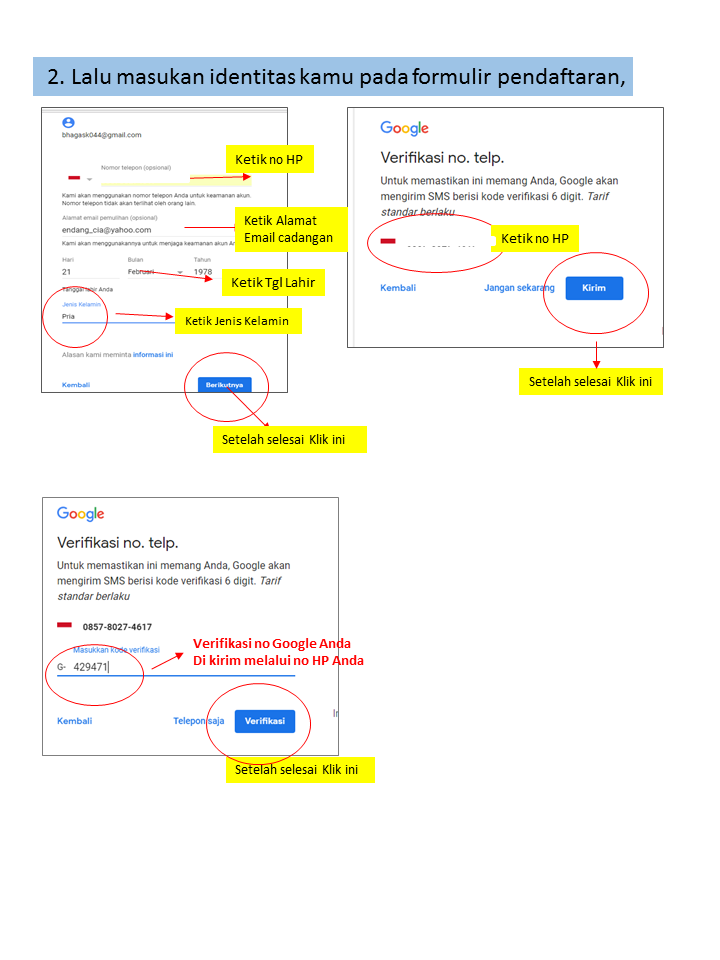 Random: Langkah-langkah Membuat Email