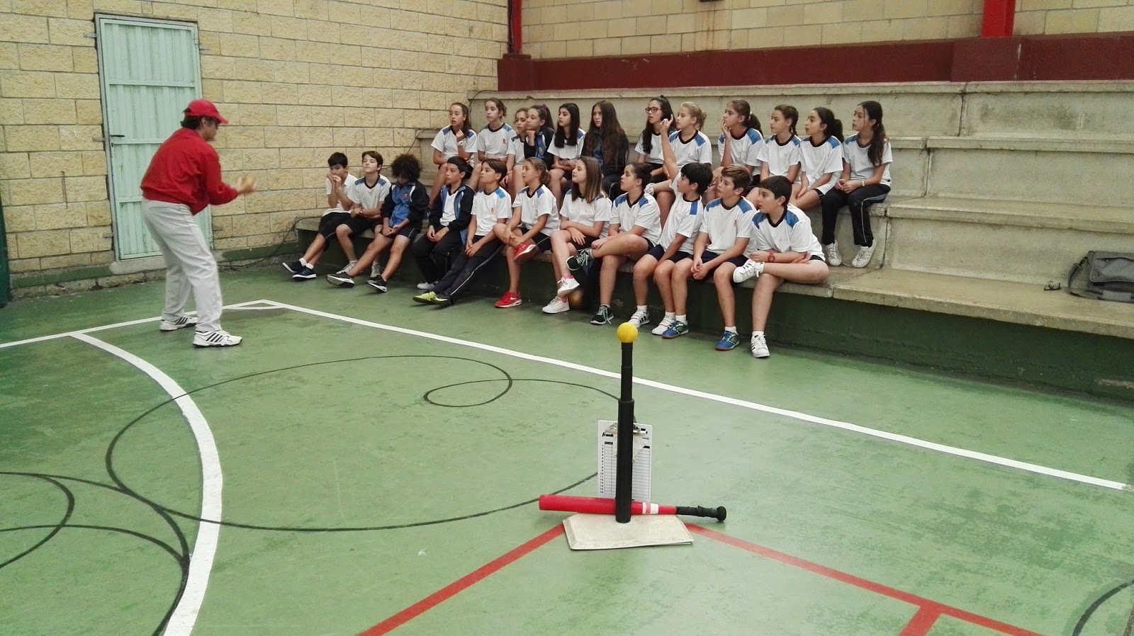 Mercesport: TALLER DE BEISBOL CURSO 2017/18