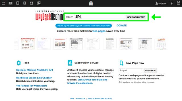 Wayback Machine: La Máquina del Tiempo de Internet | Saltaalavista Blog