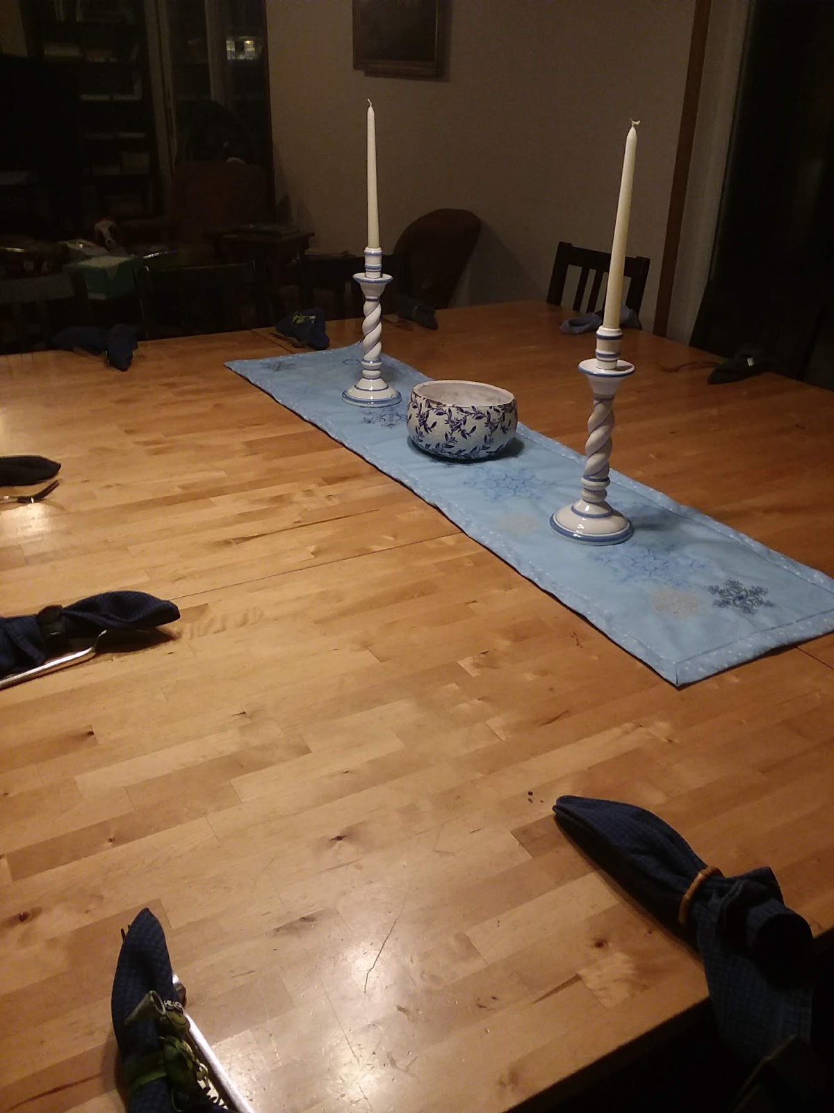 January table runner