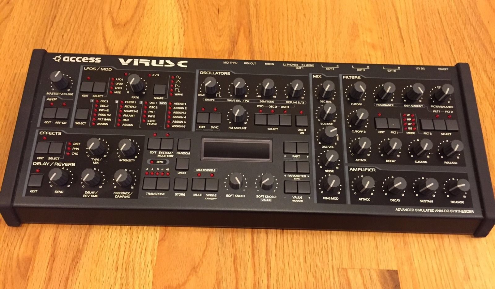 MATRIXSYNTH: Access Virus C SN *VCAyTzrCTQK*