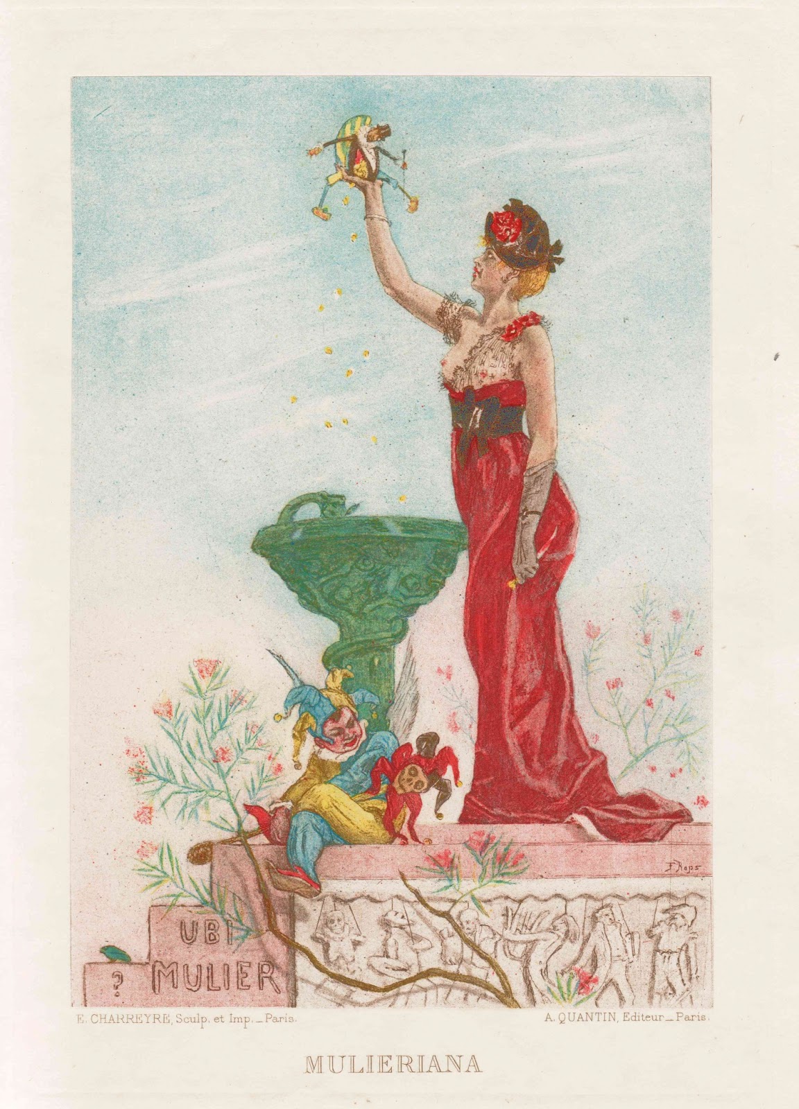 Sous un ciel brouillé: Félicien Rops