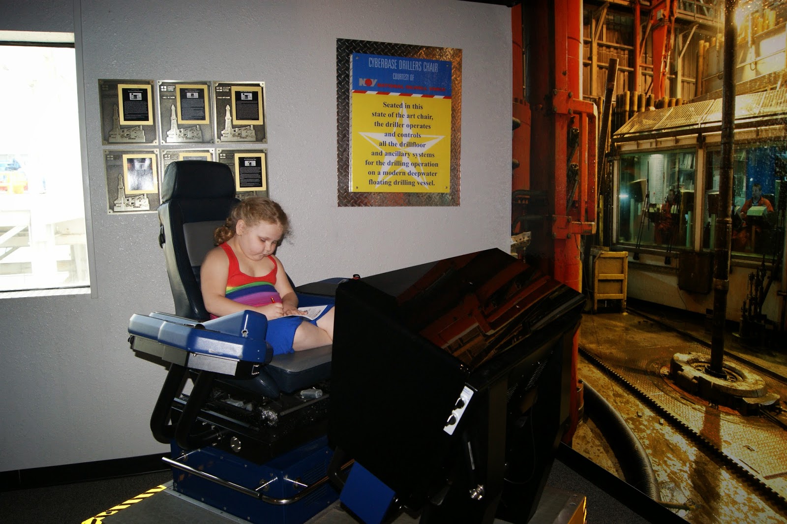 Krazy Kuehner Days: Ocean Star Offshore Oil Rig Museum Field Trip