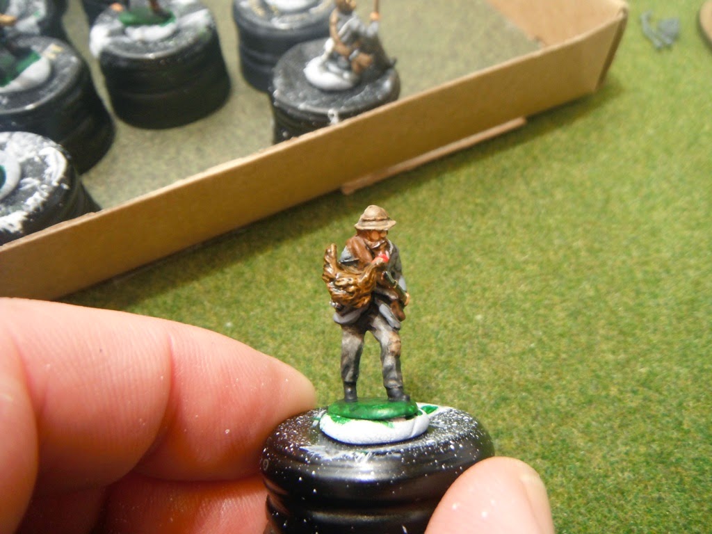 A figure painting therapy project.: More 20mm ACW's for Old John.