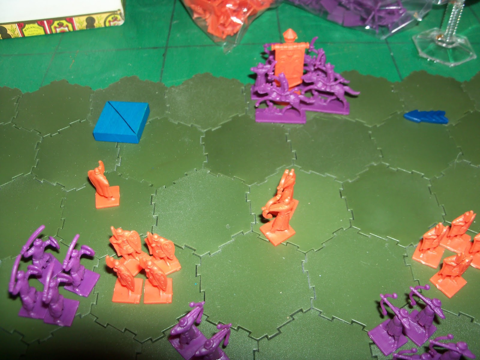 Wargame Hermit: Solo Wargaming: Risk Figures, Wood Squares, Cigar Boxes ...