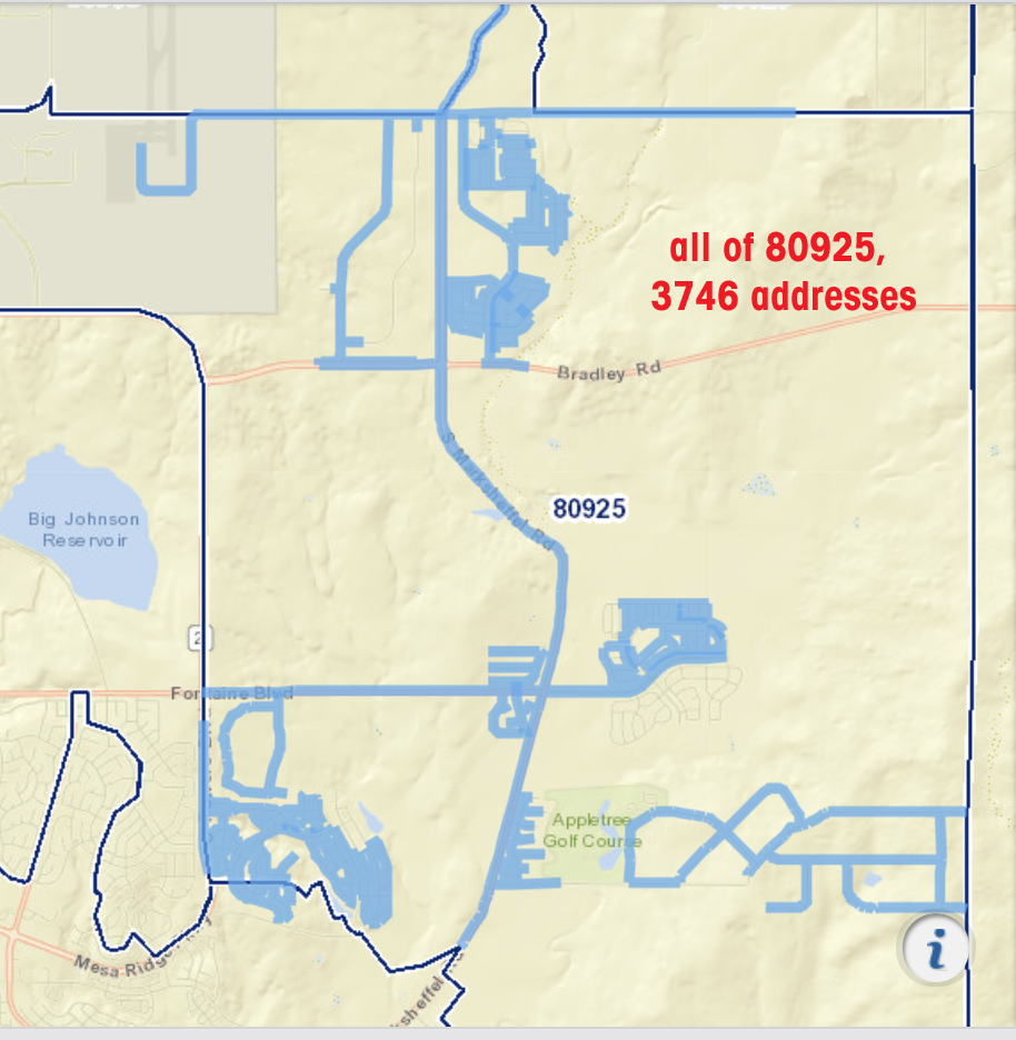 Neighorhood Values Every Door Direct Postcards, Colorado Springs: First ...