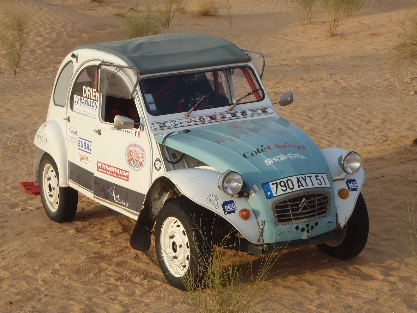 RAID 2CV CINOCHE: Raid Tunisie 2012 News #3