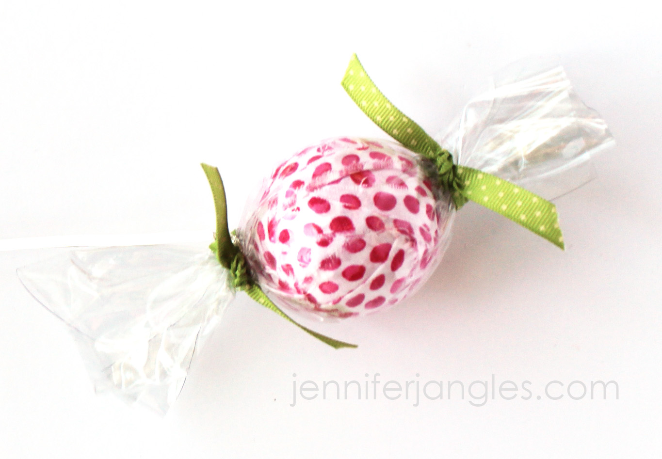 Jennifer Jangles Blog: No Sew Candy Ornament