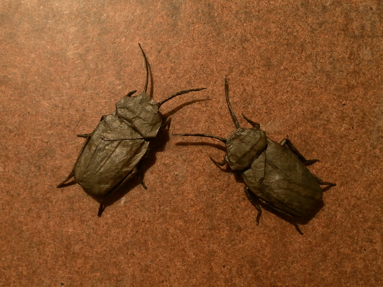 Mariano-Mi mundo el Origami: Cockroach (Cucaracha)