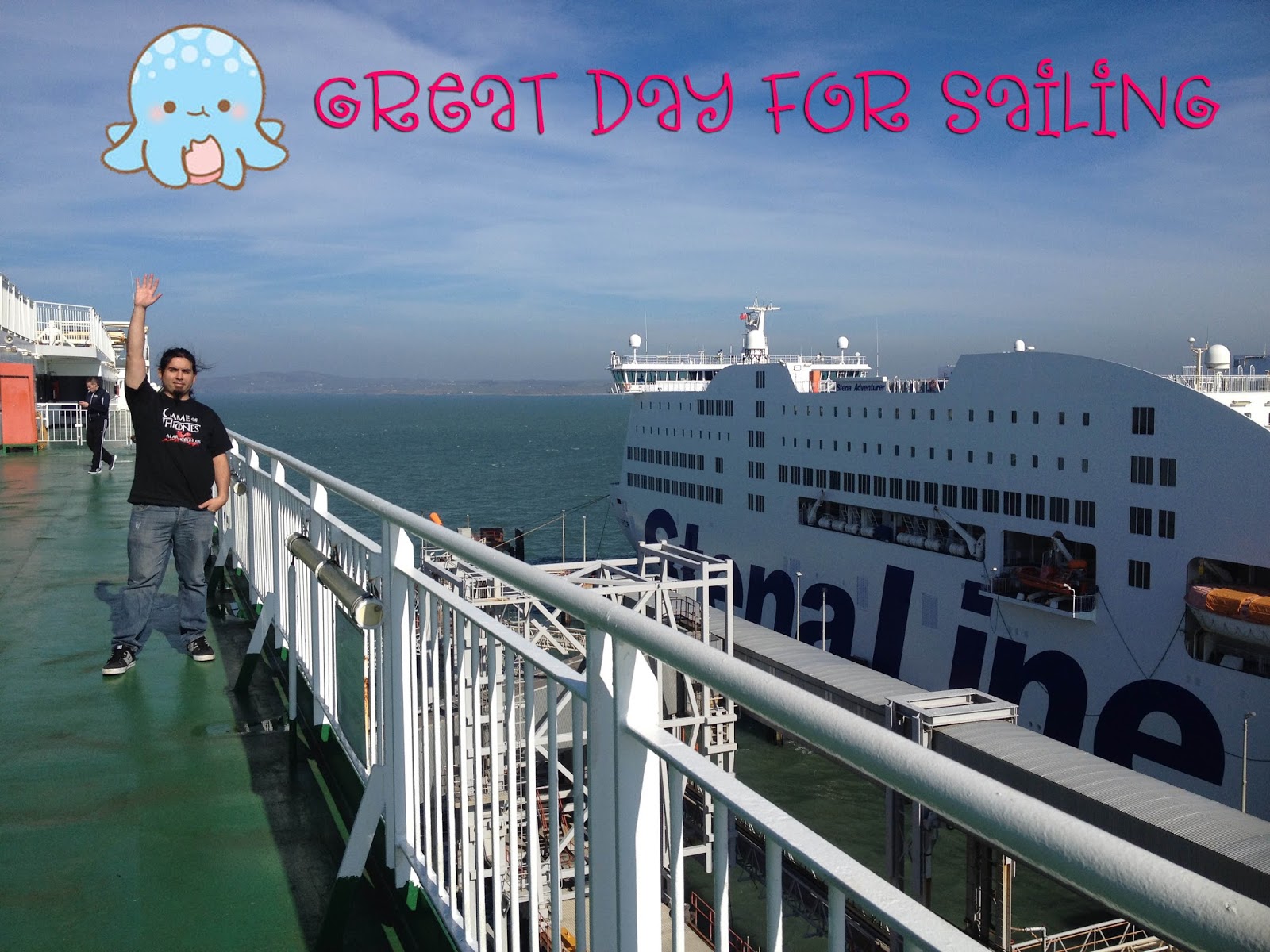 Lala´s Domhan: London-Dublin: Sail/Rail