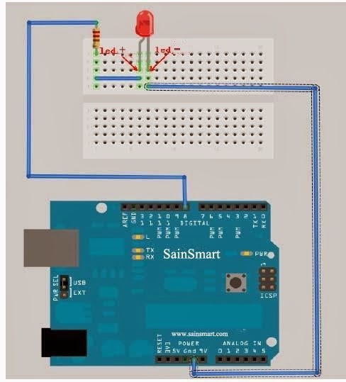 Arduino: Arduino - Controle de LEDs Externos