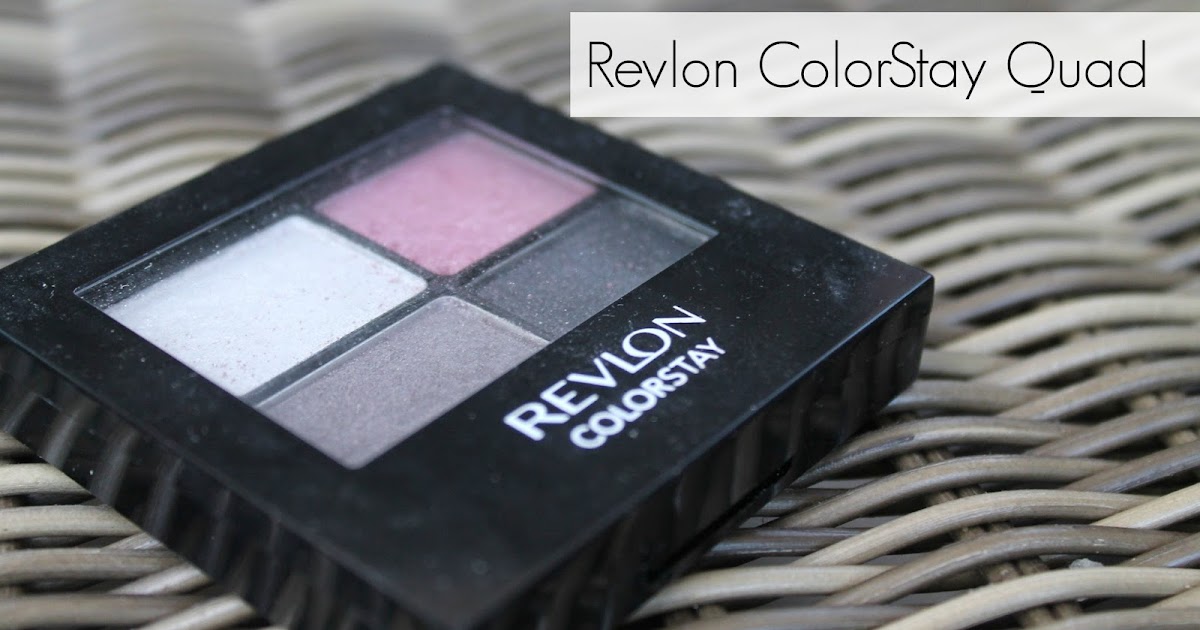 Make Up | Revlon ColorStay Eyeshadow Quad | TOPAZ&MAY