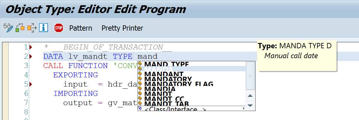 Sap Abap Central How To Get The New Abap Editor In Lsmw