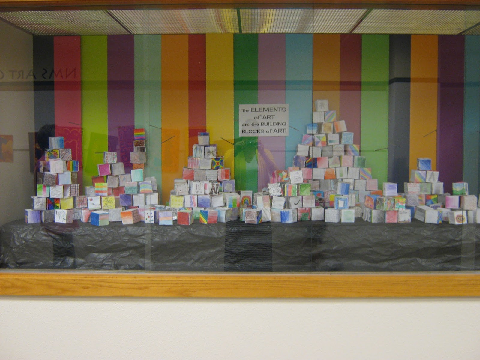 Art in the Middle...school: Elements of Art Cubes...