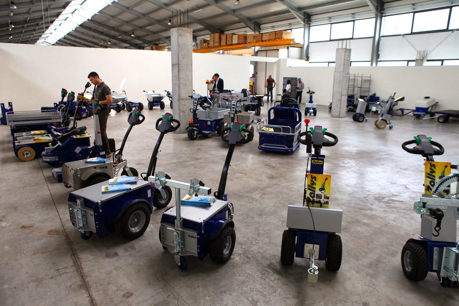 Elektrotransporter Zallys - Made in Italy: elektrowagen Zallys Jespi