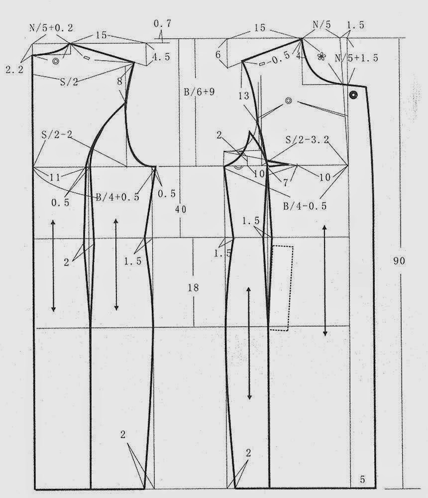 japon pattern coat - modelist kitapları