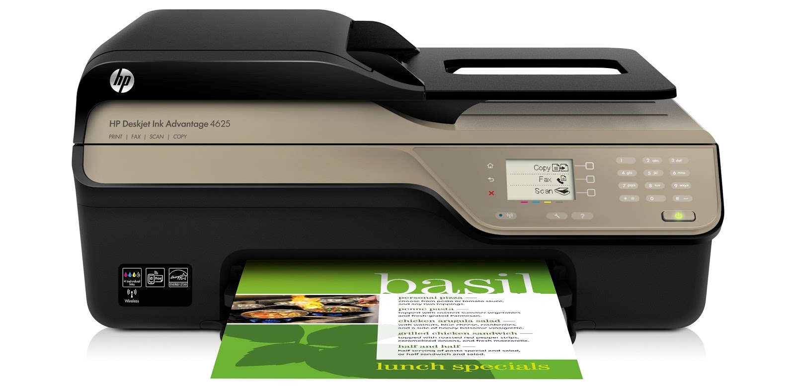 HP Deskjet Ink Advantage 3525e and 4625-e All-in-one printers now ...