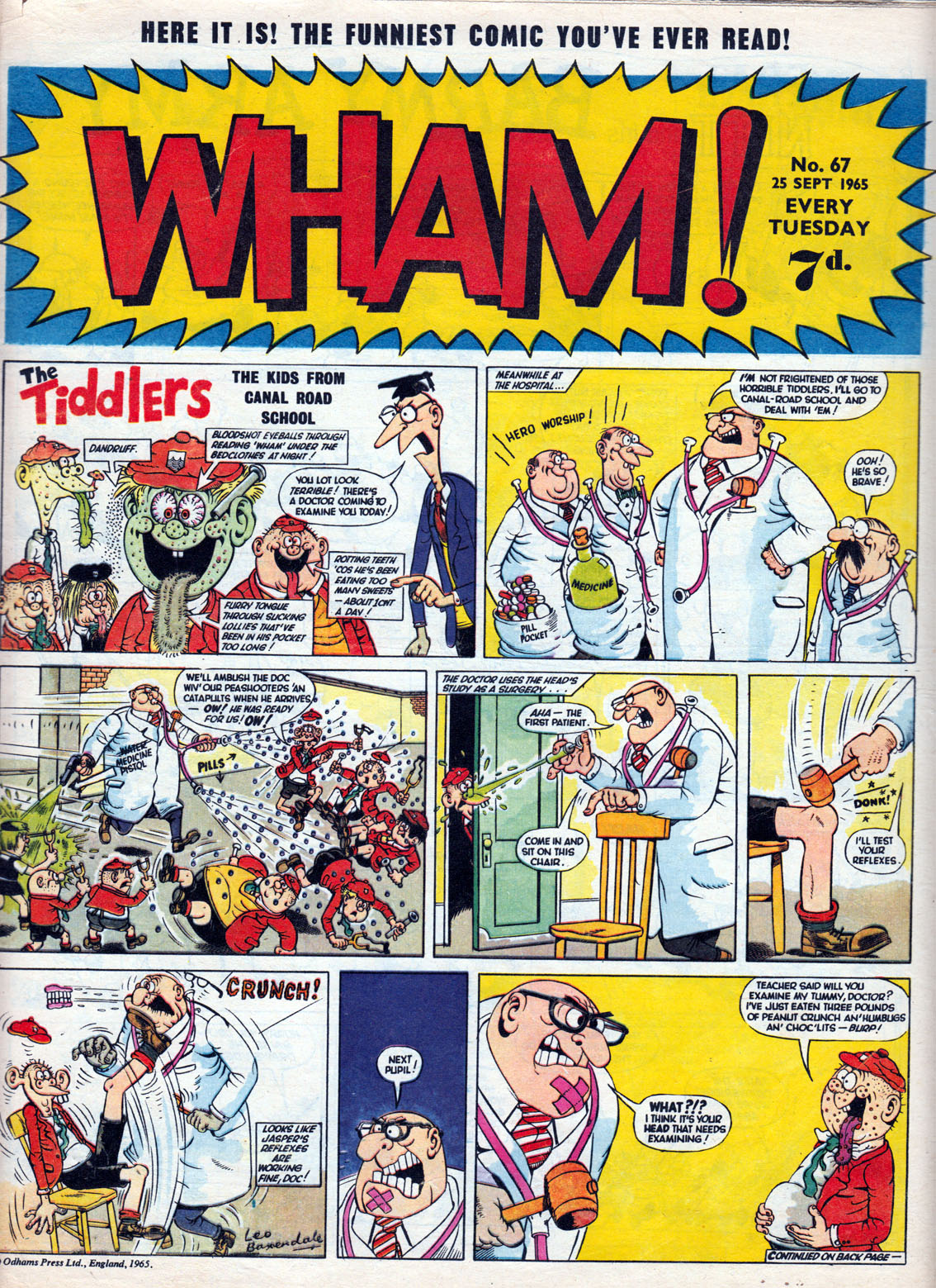 BLIMEY! The Blog of British Comics: This week in 1965: WHAM!