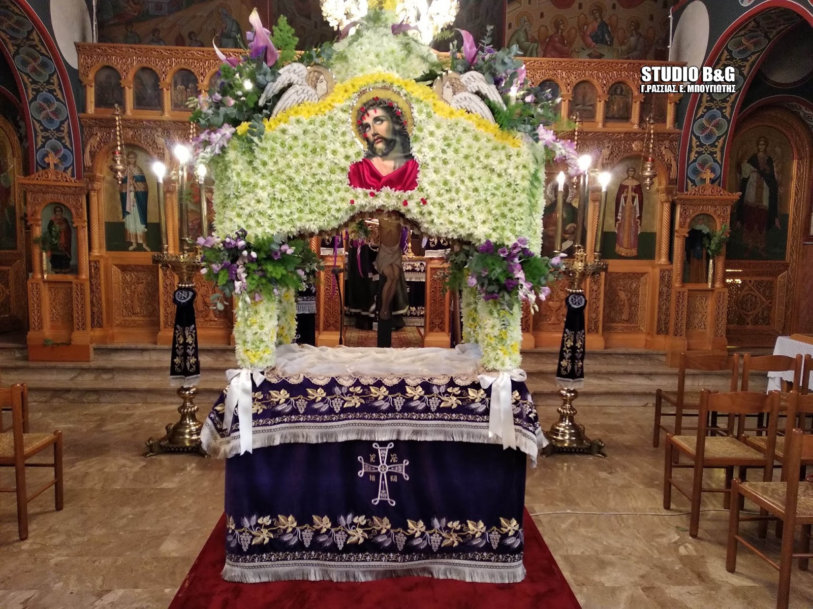 Κομψοτέχνημα ο Επιτάφιος του Αγίου Δημητρίου Ινάχου - Αργολικές Ειδήσεις