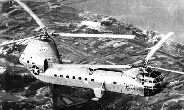 FDRA - Fuerza Aérea: Helicóptero pesado: Piasecki H-16 Transporter